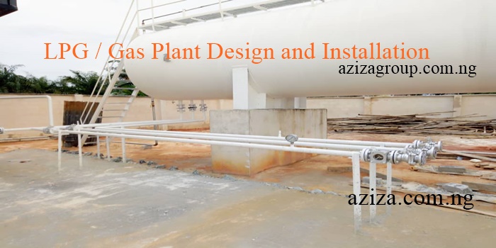 LPG / Gas Plant Design and Installation - Aziza Nigeria
