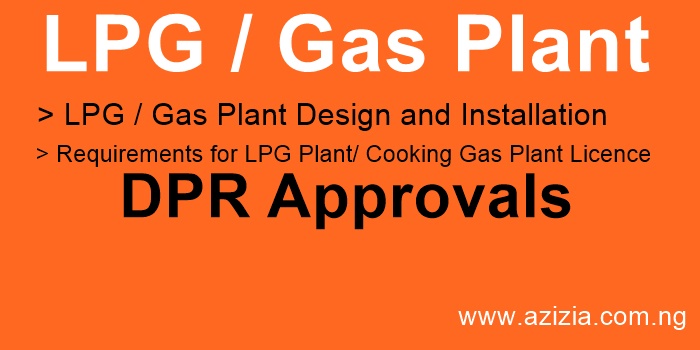 LPG / Gas Plant Design and Installation - Aziza Nigeria